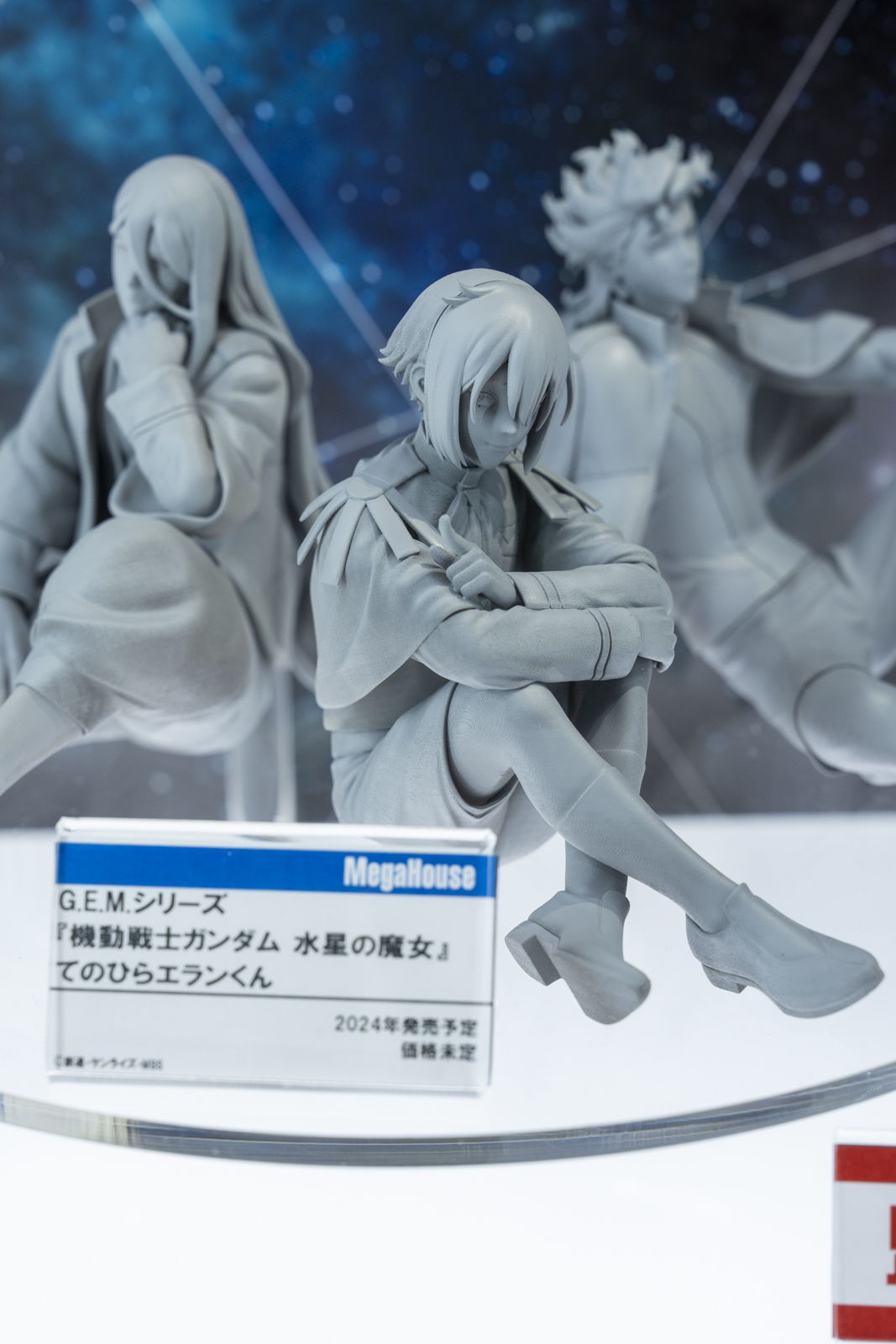 MEGAHOUSE 展出《机动战士高达 水星的魔女》苏莱塔、雀丘... 等多位角色新作模型！